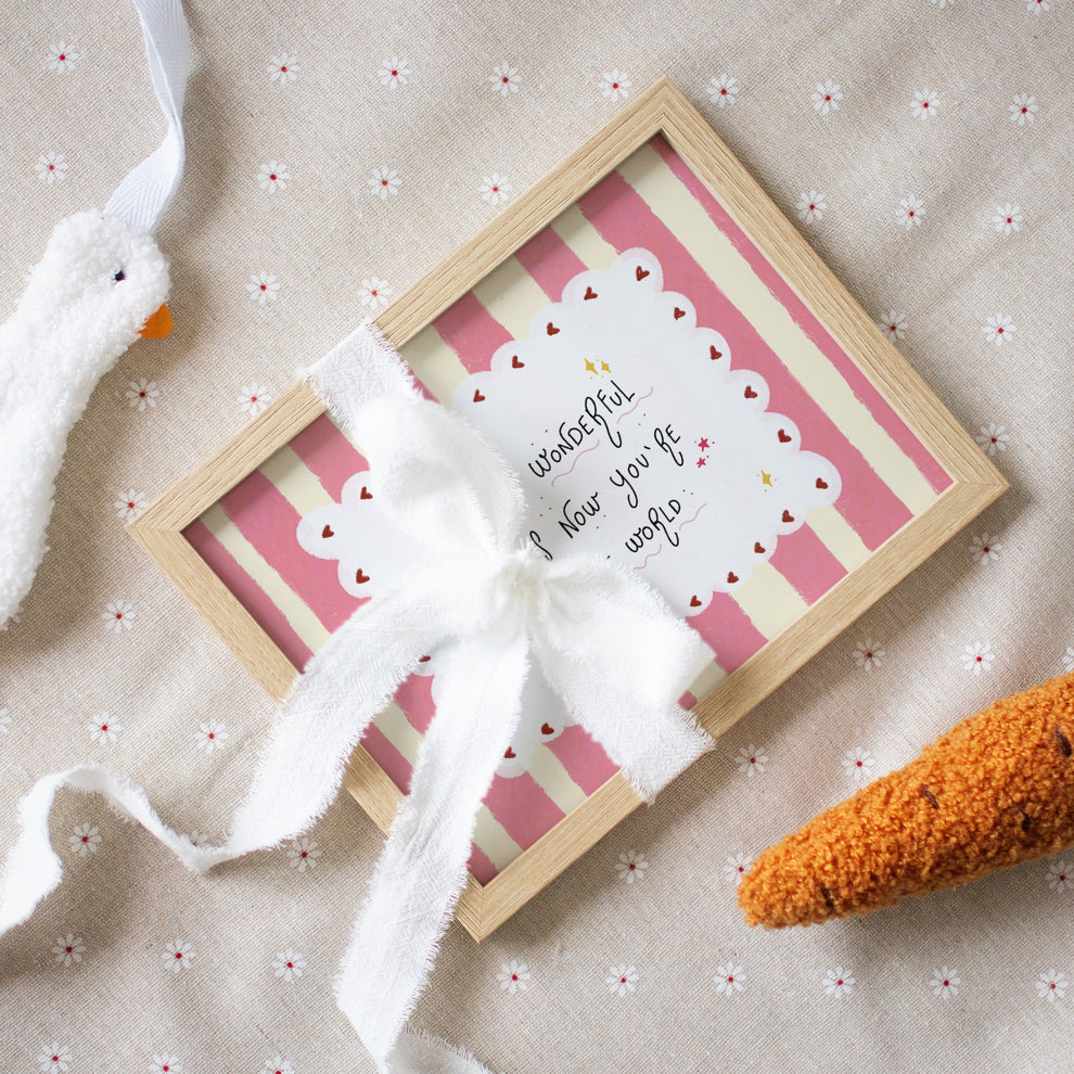 Whimsical Girl Quote – Wall Art Prints | Wallify